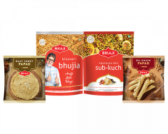Buy Namkeen, Bhujia, Papad, Sweets from Online Store in India | Bikaji ...