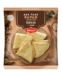 Buy Aas Paas Moong Dal Papad Online - Bikaji Online Store